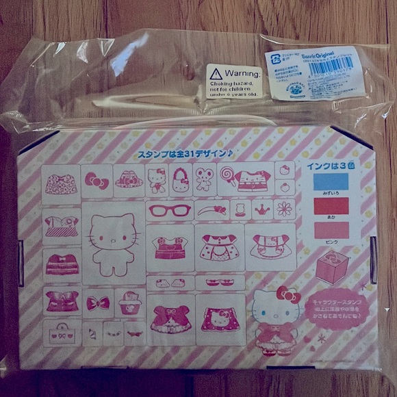 Hello Kitty | Toys | Hello Kitty Dressup Stamp Kit | Poshmark
